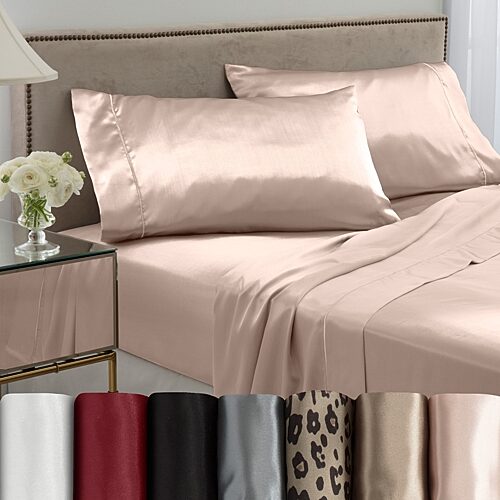 Click here for Martex Elegance Satin Sheet Set Wrinkle Resistant... prices