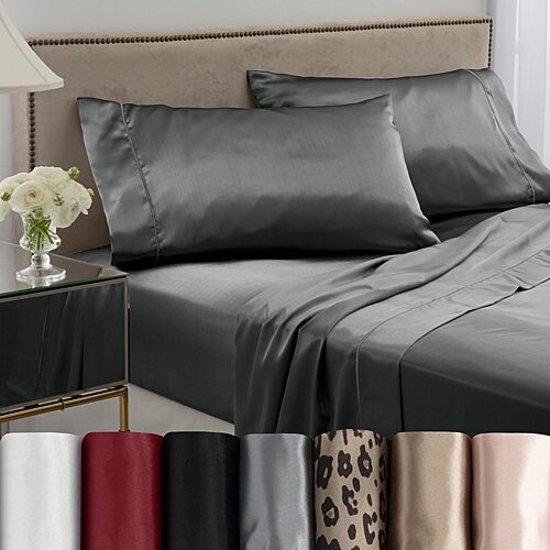 Click here for Martex Elegance Satin Sheet Set Wrinkle Resistant... prices