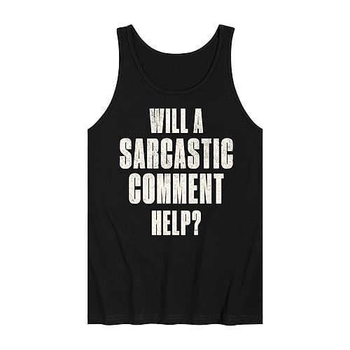 Click here for Sarcastic Comment Help Distressed Mens Crew Neck S... prices