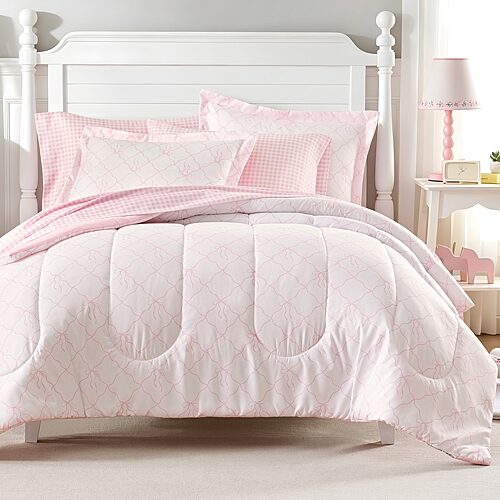 Click here for Dream Factory Bow Trellis Comforter Set  One Size... prices