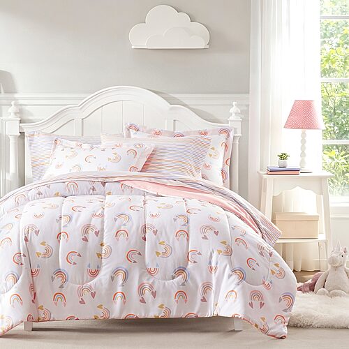 Click here for Dream Factory Lucky Hearts Comforter Set  One Size... prices
