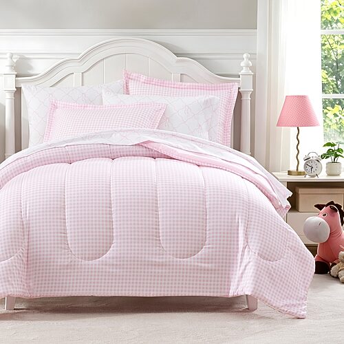 Click here for Dream Factory Checkered Bows Comforter Set  One Si... prices