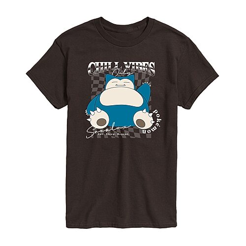 Click here for Snorlax Chill Vibes Racing Mens Crew Neck Short Sl... prices