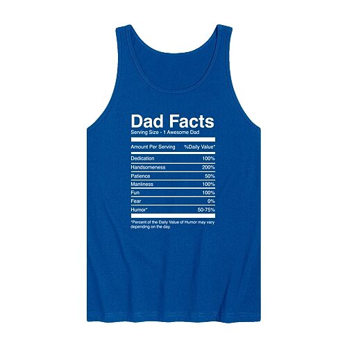 Click here for Dad Facts Mens Crew Neck Sleeveless Regular Fit Gr... prices