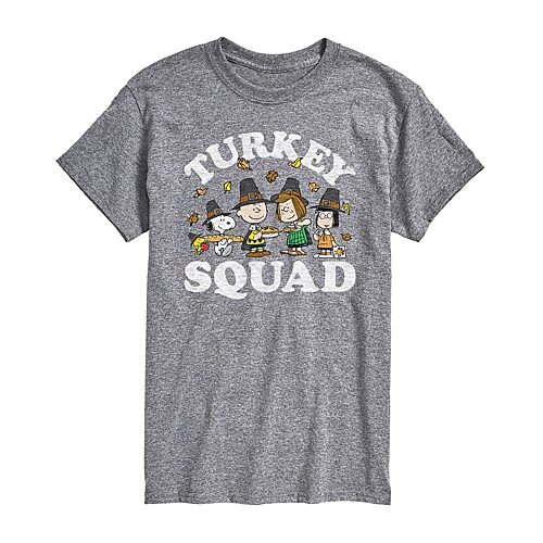 Click here for Airwaves Mens Short Sleeve Peanuts Turkey Squad T-... prices
