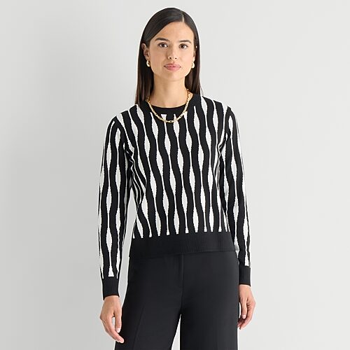 Click here for Worthington Womens Crew Neck Long Sleeve Pullover... prices