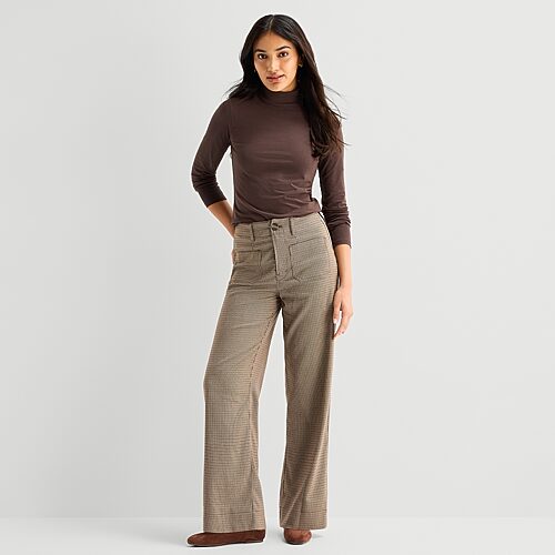 Click here for A.N.A Womens Wide Leg Highest Rise Trouser  14 Sho... prices
