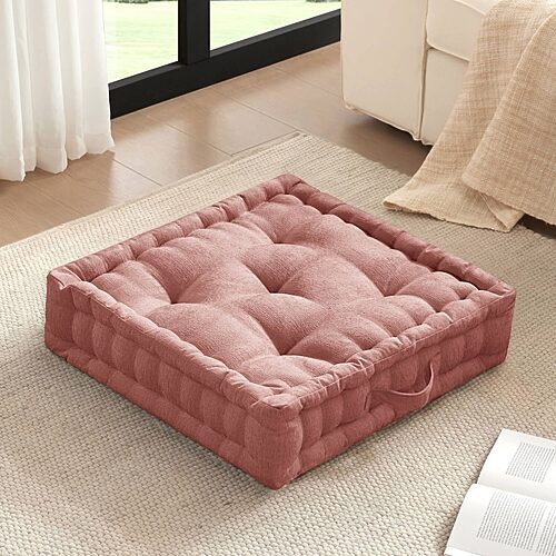 Click here for Intelligent Design Charvi Poly Chenille Square Flo... prices