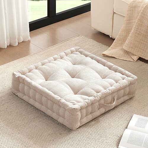 Click here for Intelligent Design Charvi Poly Chenille Square Flo... prices