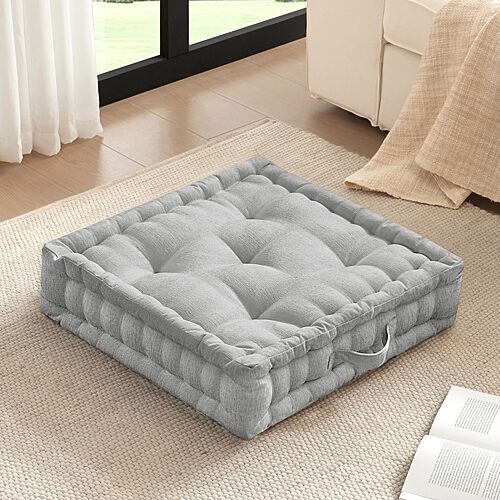 Click here for Intelligent Design Charvi Poly Chenille Square Flo... prices