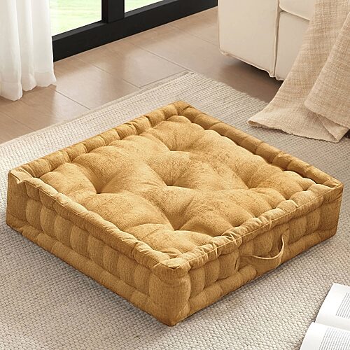 Click here for Intelligent Design Charvi Poly Chenille Square Flo... prices
