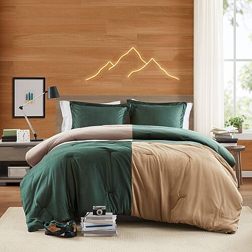Click here for Intelligent Design Stafford Color Block Textured 3... prices