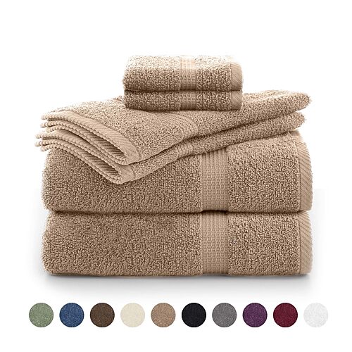 Click here for Utica Essentials 6-pc. Quick Dry Bath Towel Set  O... prices