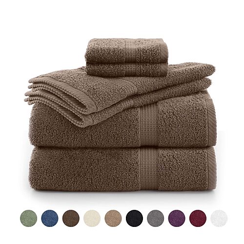 Click here for Utica Essentials 6-pc. Quick Dry Bath Towel Set  O... prices