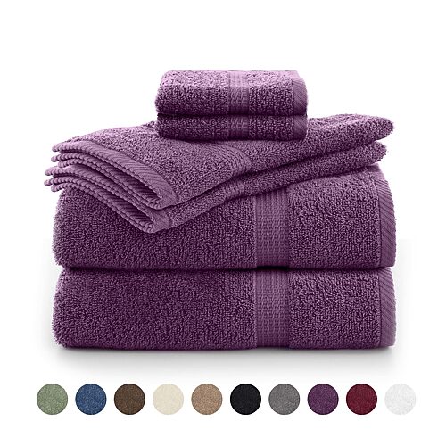 Click here for Utica Essentials 6-pc. Quick Dry Bath Towel Set  O... prices