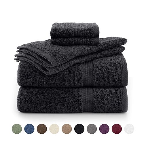 Click here for Utica Essentials 6-pc. Quick Dry Bath Towel Set  O... prices