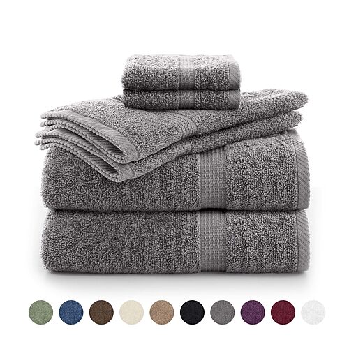 Click here for Utica Essentials 6-pc. Quick Dry Bath Towel Set  O... prices