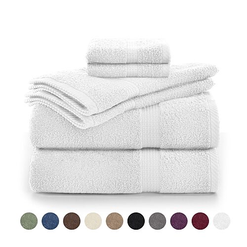 Click here for Utica Essentials 6-pc. Quick Dry Bath Towel Set  O... prices