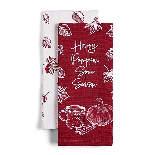 Click here for Layerings Pumpkin Spice Season 2-pc. Kitchen Towel... prices