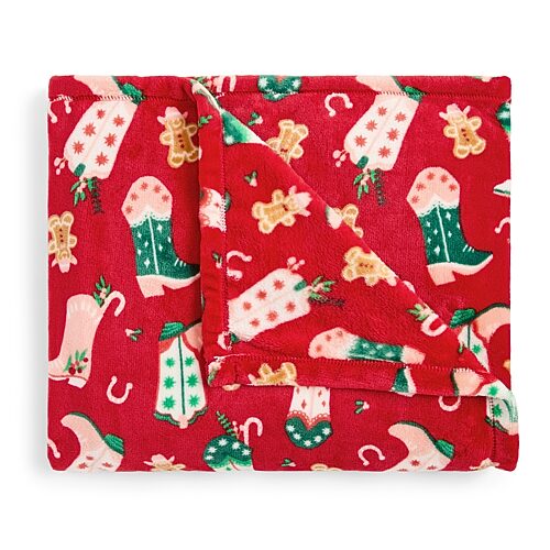 Click here for North Pole Trading Co. Holiday Velvet Plush Throw... prices