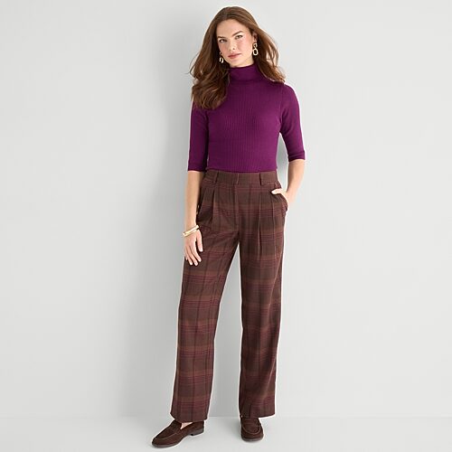 Click here for Worthington Womens Everyday Pant  16  Brown prices