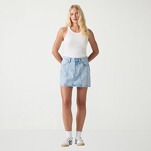 Click here for Levis Womens Icon Denim Skirt  32  Blue prices