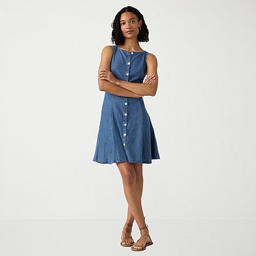 Click here for Levis Womens Mercer Sleeveless Mini Dress - Procra... prices