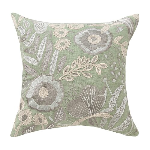 Click here for LR Home Nash Square Throw Pillow  One Size  Green prices