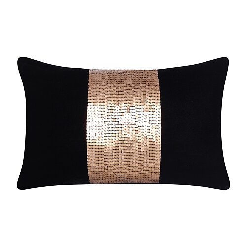 Click here for LR Home Kai Lumbar Pillow  One Size  Black prices