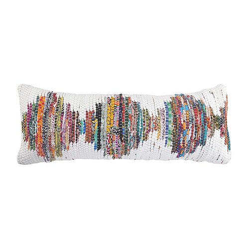 Click here for LR Home Isa Lumbar Pillow  One Size  White prices
