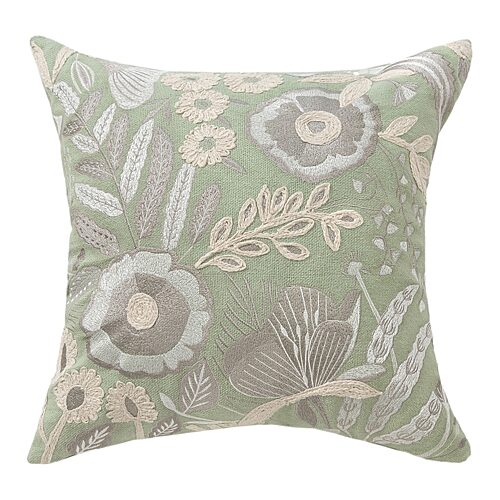 Click here for LR Home Zayn Square Throw Pillow  One Size  Green prices