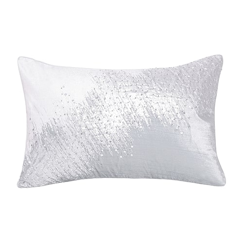 Click here for LR Home Alan Lumbar Pillow  One Size  Silver prices