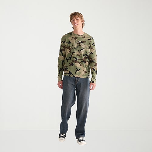 Click here for AEROPOSTALE Mens Baggy Fit Jean  38 32  Blue prices