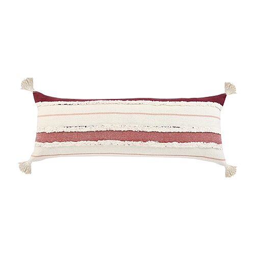 Click here for LR Home Milo Lumbar Pillow  One Size  Red prices