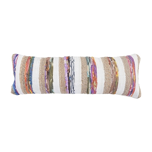 Click here for LR Home Theo Lumbar Pillow  One Size  White prices