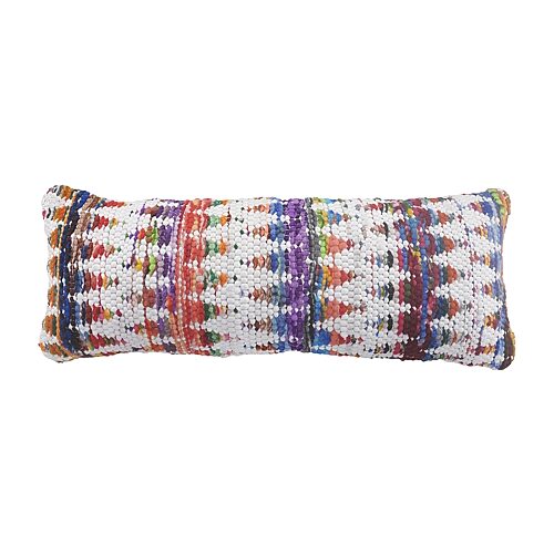 Click here for LR Home Leo Lumbar Pillow  One Size  White prices