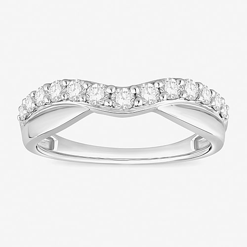 Click here for (F / Vs2) Womens 4.5MM 1/2 CT. T.W. Lab Grown Whit... prices
