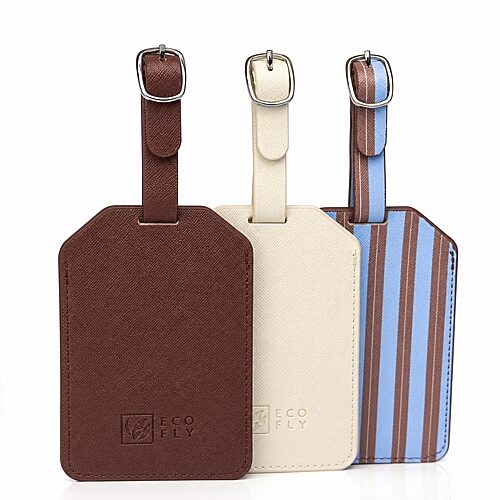 Click here for Eco Fly 3-pc. Luggage Tag  One Size  Blue prices