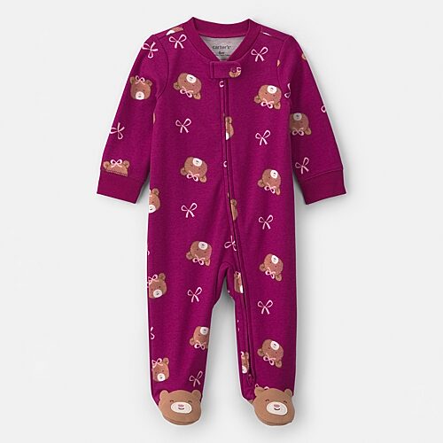 Click here for Carters Baby Boys Milk and Cookies Cotton 2-Way Zi... prices