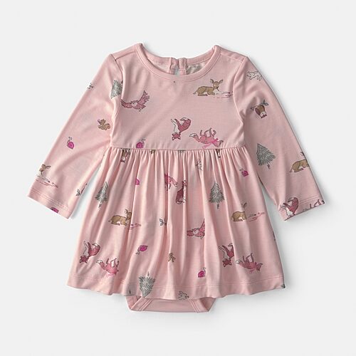 Click here for Carters Baby Girls Long Sleeve Fitted A-Line Dress... prices