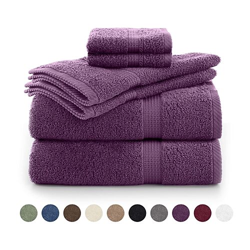 Click here for Utica Essentials 6-pc. Quick Dry Bath Towel Set  O... prices