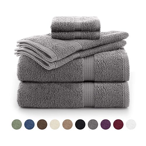 Click here for Utica Essentials 6-pc. Quick Dry Bath Towel Set  O... prices