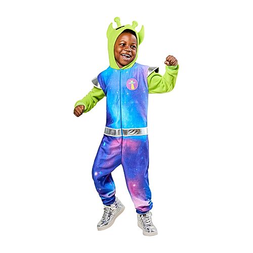 Click here for Little & Big Kid Unisex Alien Zipster Costume  Lar... prices