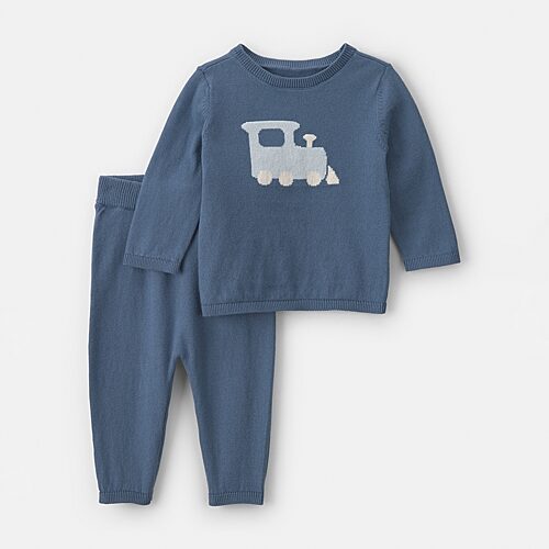 Click here for Carters Baby Boys Train Graphic Long-Sleeve Top an... prices