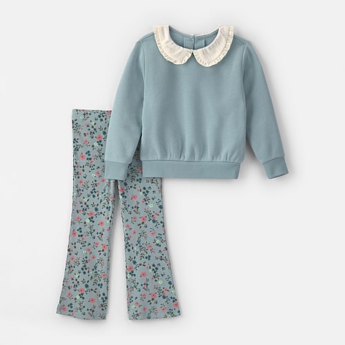 Click here for Carters Baby Girls Long-Sleeve Top and Pants  2-Pi... prices