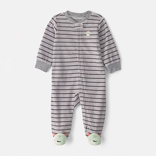 Click here for Carters Baby Boys Monster Striped Fleece 2-Way Zip... prices
