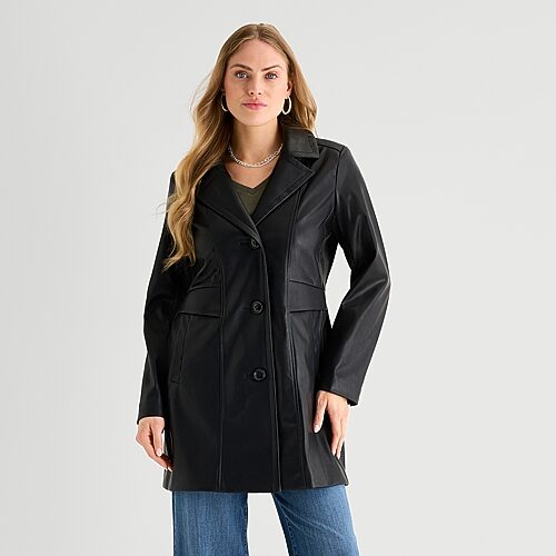 Click here for Gallery Womens Water Resistant Midweight Coat  Med... prices