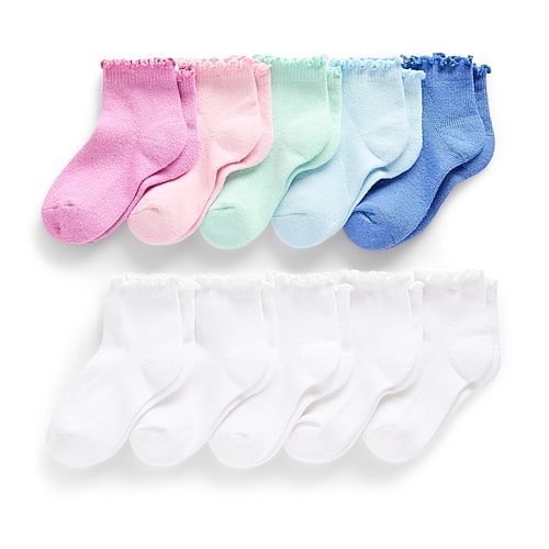 Click here for Thereabouts Little & Big Kid Girls Multi-Pack 10 P... prices
