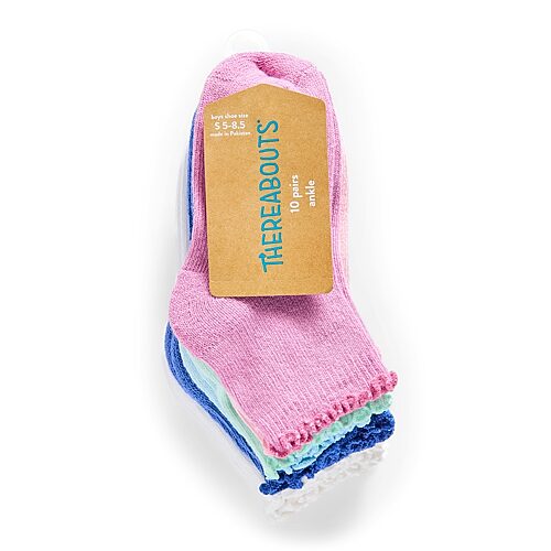 Click here for Thereabouts Little & Big Kid Girls Multi-Pack 10 P... prices