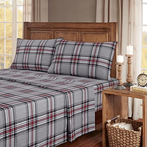 Click here for Kathy Ireland 100 Turkish Cotton Flannel Crimson C... prices
